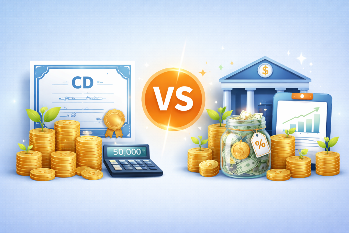 50000 CD vs Money Market Account Interest Comparison 2026